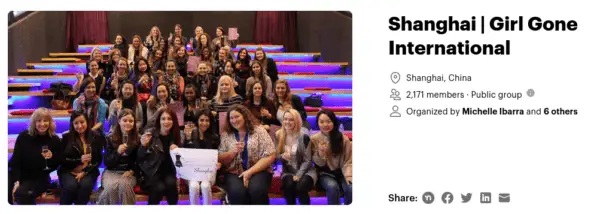 Popular Expat Groups in Shanghai