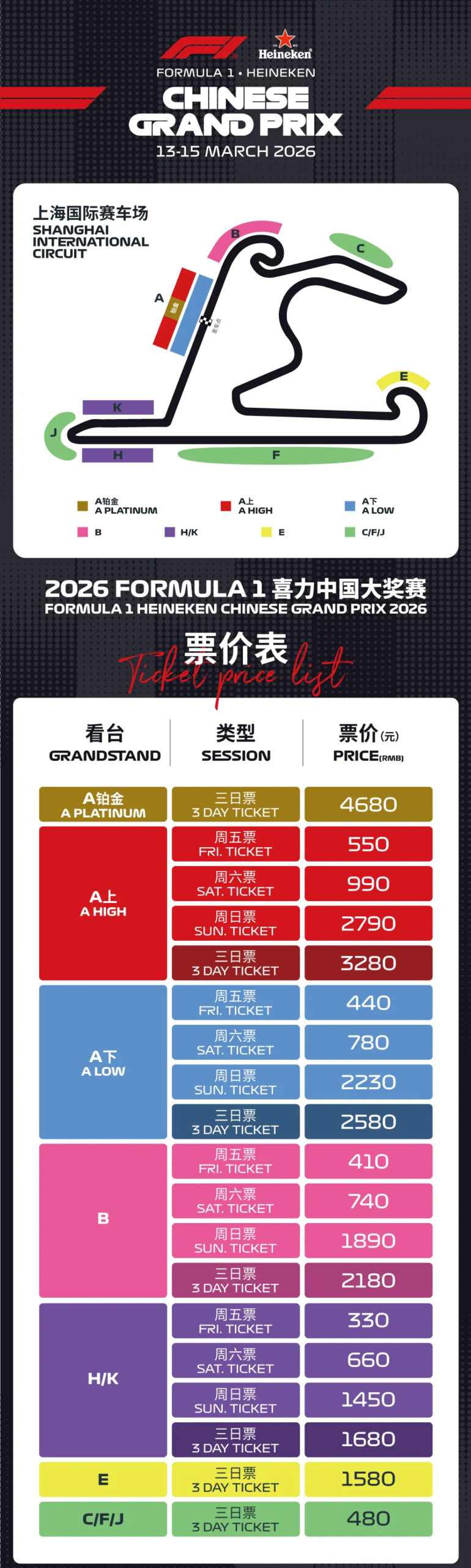 Shanghai F1 Tickets 2026: How to Buy, Best Seats, and What’s New
